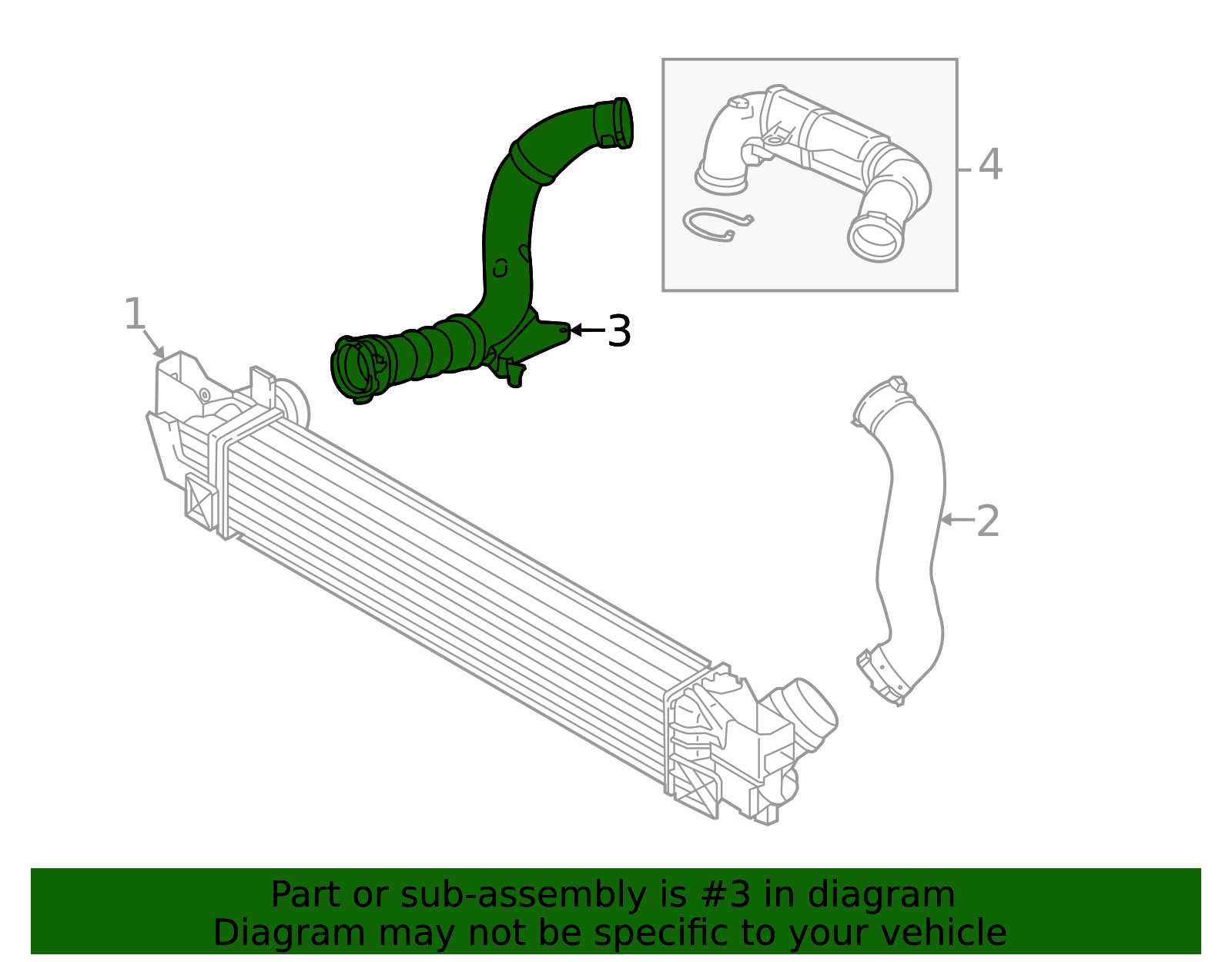 13718616212 - Air Outlet Tube (13-71-8-616-212) | BMW of South Atlanta ...