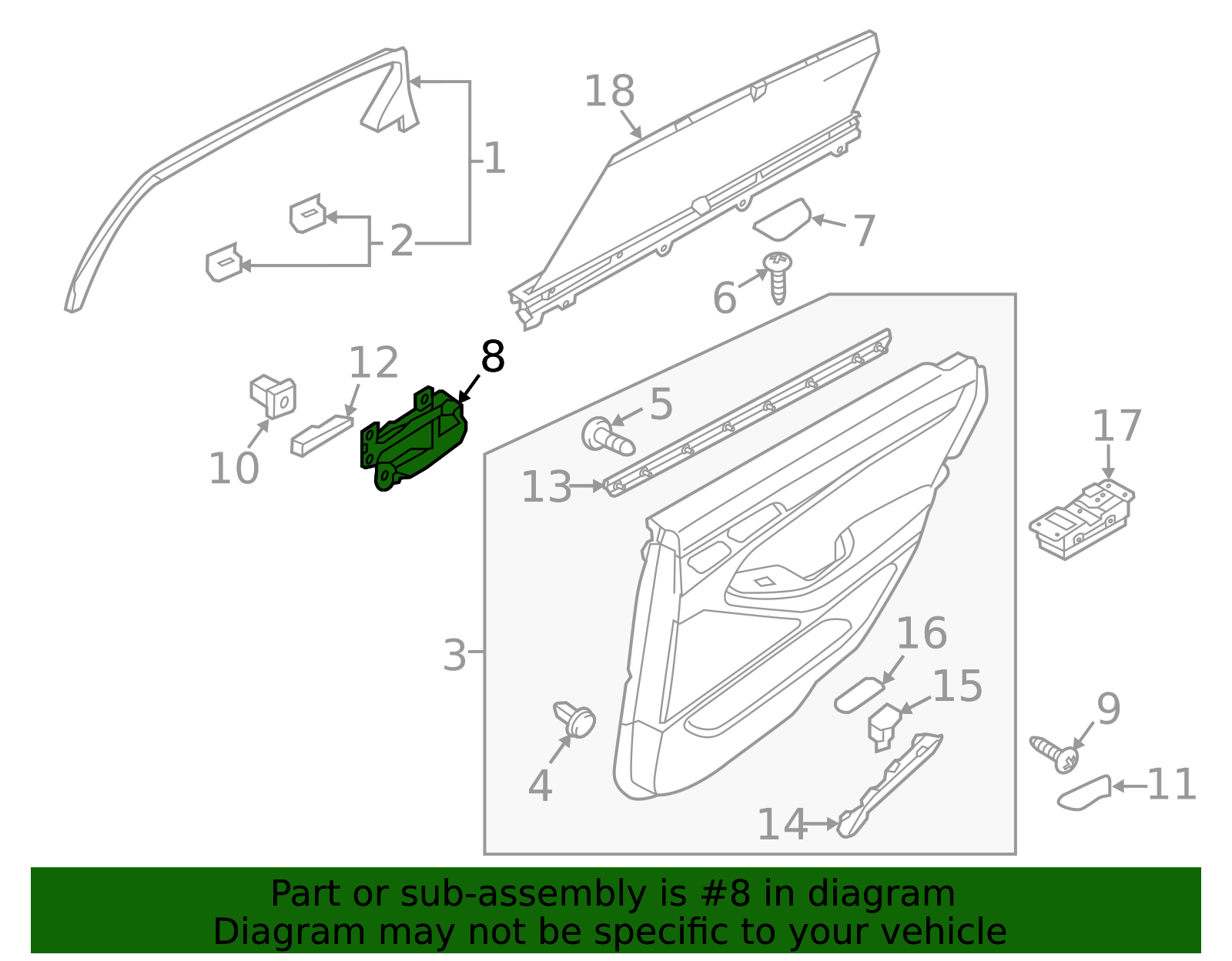 Interior Handle - Factory Grip and Function 83620-B1000 | AutoNation Parts