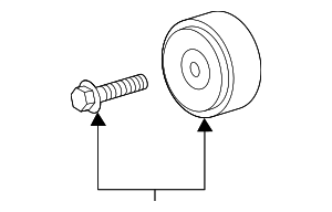 12708716 - Belt Idler Primary Pulley 2020-2025 GM | Chevrolet Parts Direct