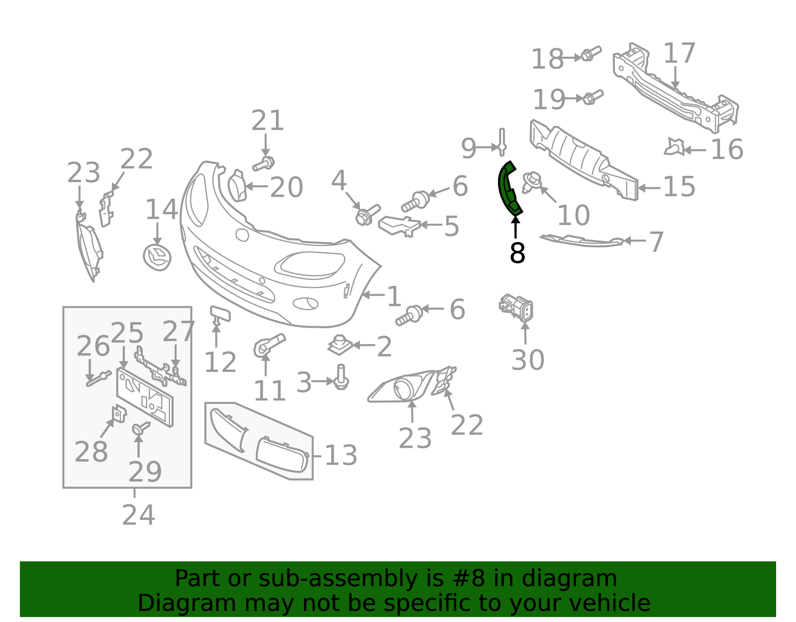 NE51-50-1A1B - Outer Support - 2006-2015 Mazda MX-5 Miata | Mazda Swag