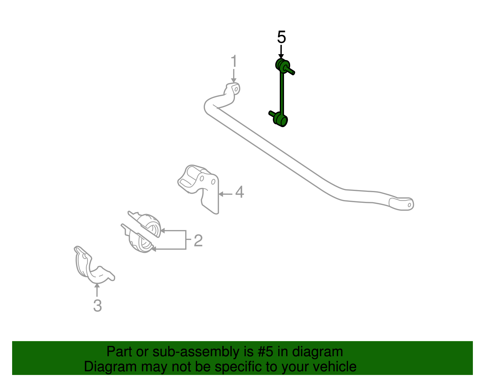 164-320-21-32 - Stabilizer Link 2006-2012 Mercedes-Benz | Mercedes-Benz ...