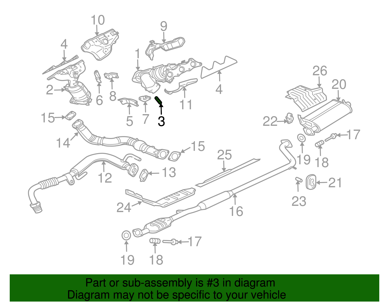 2004-2020 Mitsubishi Mnfd W/Converter Stud MN128657 | Mitsubishi Parts ...