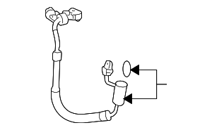 2011-2013 Toyota Highlander Suction Hose 88704-0E080 | Toyota Parts Center