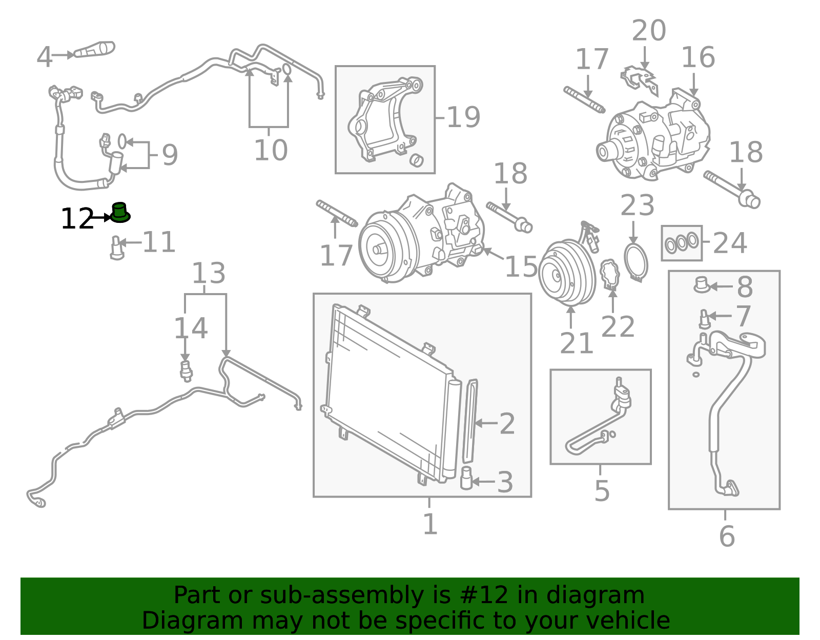 88375-0E030 - A/C Service Valve Cap Longo Toyota Parts