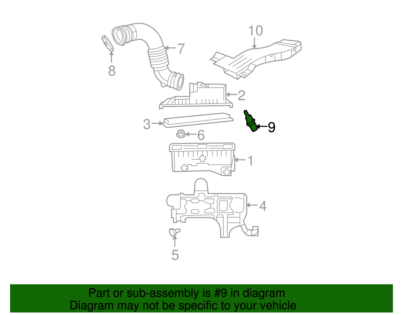 2001-2017 Mopar Sensor 04606487AB | Mopar Parts Canada