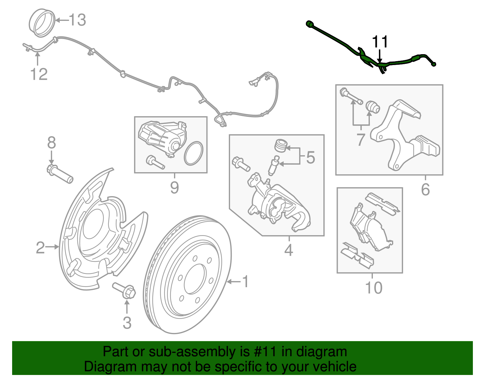 2015-2020 Ford F-150 OEM NEW 2015-2020 Ford F-150 Right Rear Speed ...