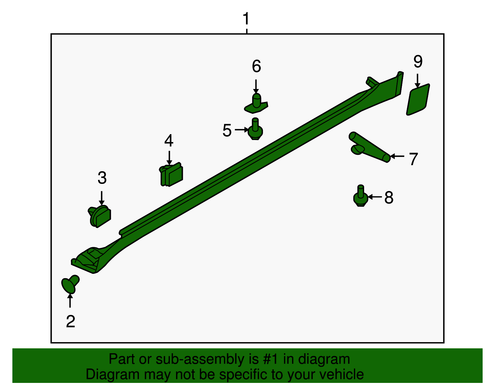 2009-2011 Hyundai Genesis Rocker Molding 87751-3M000 | OEM Parts Online
