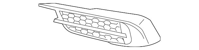 2016-2019 Honda Civic Filler Cover 71103-TBA-A00 | Honda Factory Parts
