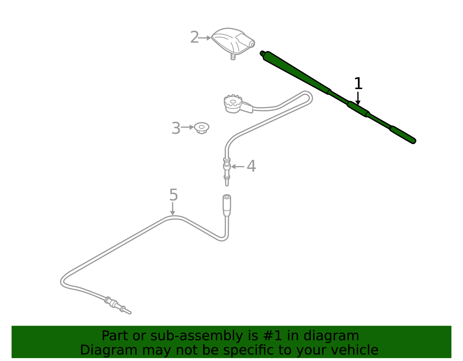 d35066a30 - High-Quality Antenna Mast for 2011-2014 Mazda 2 ...