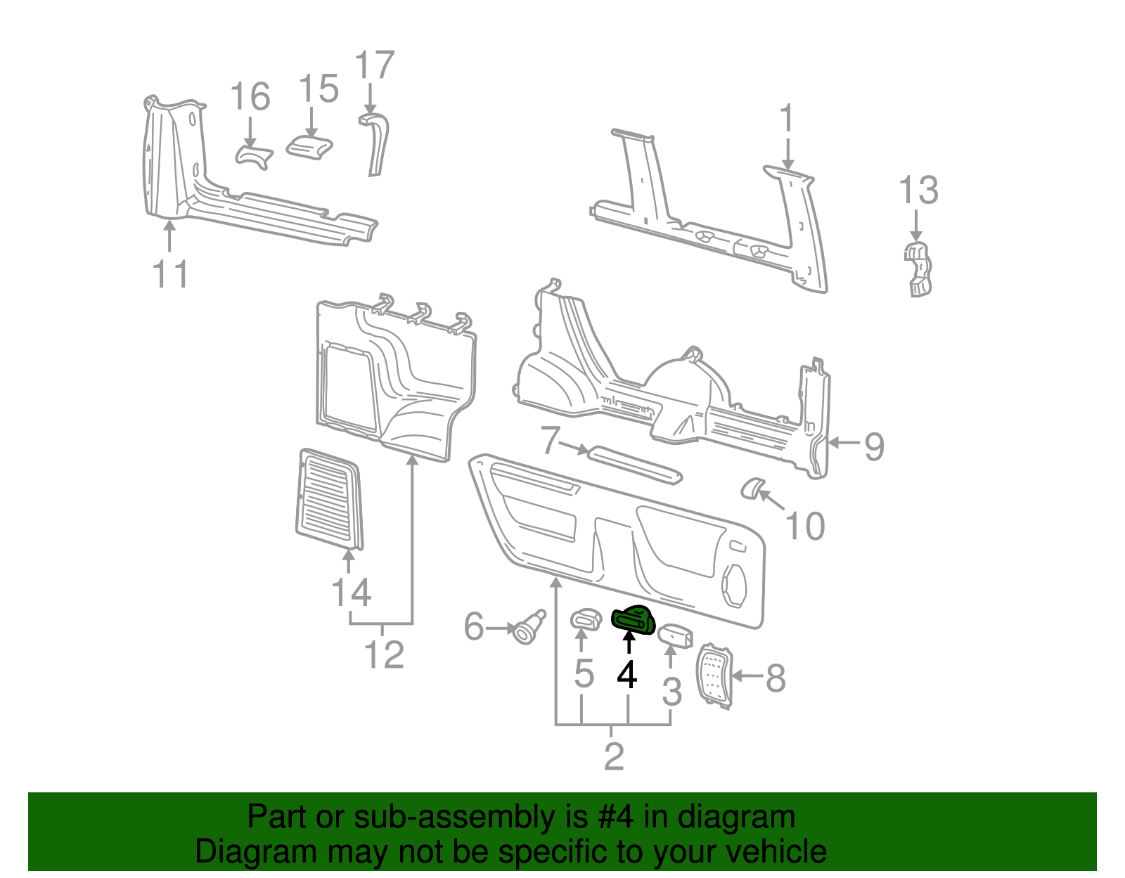 F2UZ-1613560-A - Cup Holder - 1992-2014 Ford | Lasco Auto Parts