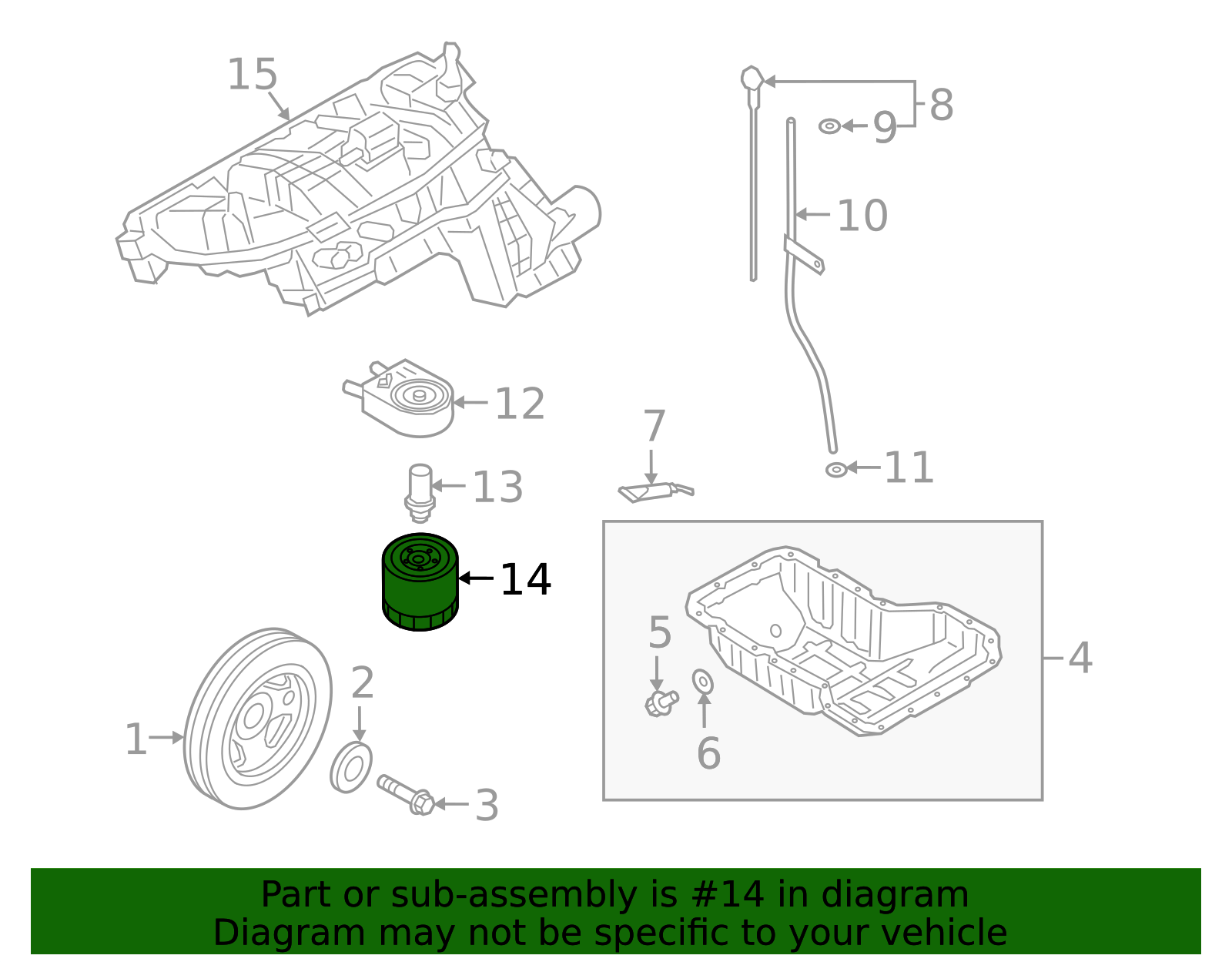 Hyundai - 2630035505 - 1986-2025 Genuine OEM Hyundai Engine Oil Filter ...