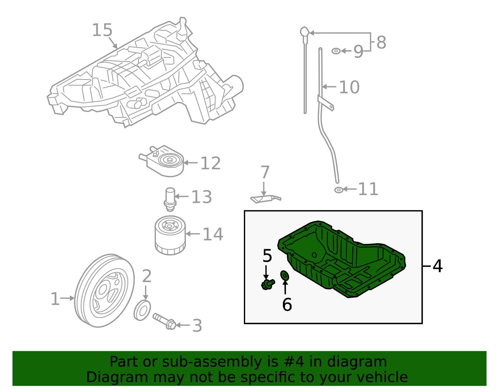 21510-2CTA0 - High-Quality Engine Oil Pan for 2019-2023 Genesis G70 ...