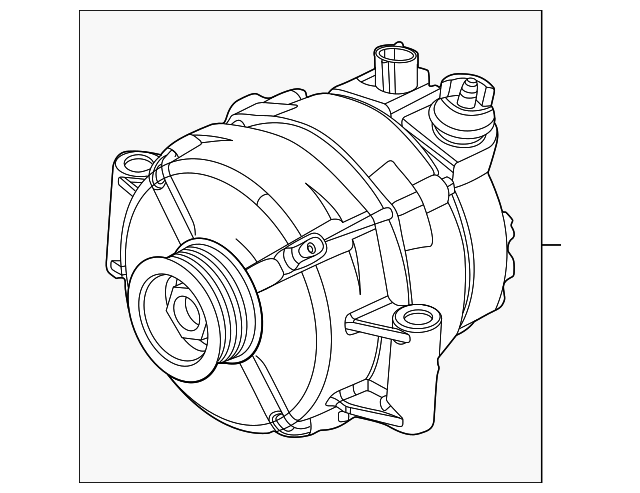 2017-2022 Ford | Motorcraft Alternator | GL-8821 | Walls' Ford Parts