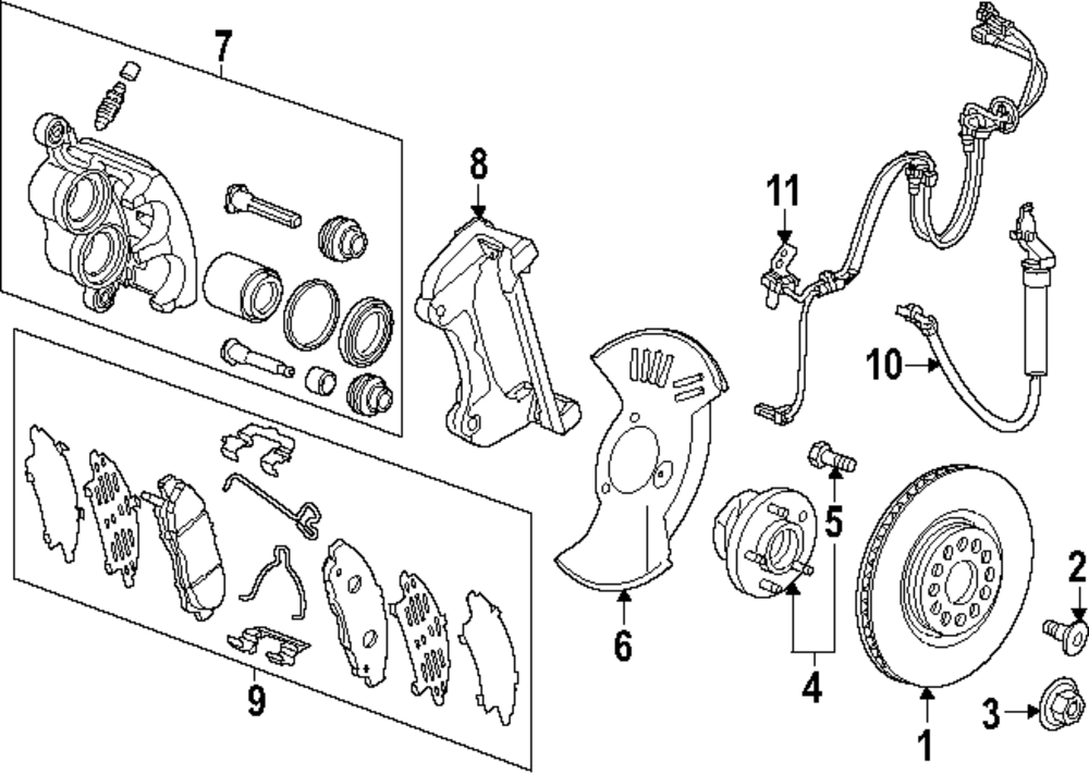 26510604 - Brake Pads 2024-2025 GM | GM Wholesale Direct