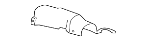 2004-2011 Ford Focus Heat Shield 7S4Z-5411434-A | OEM Parts Online