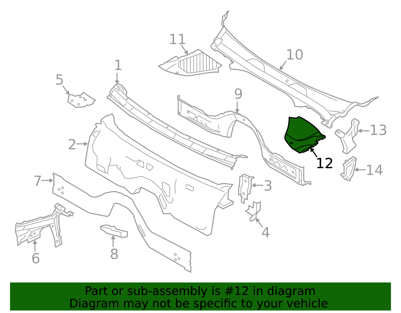 51-71-7-357-239 - 2016-2022 BMW - Corner Cover | BMWPartsHub