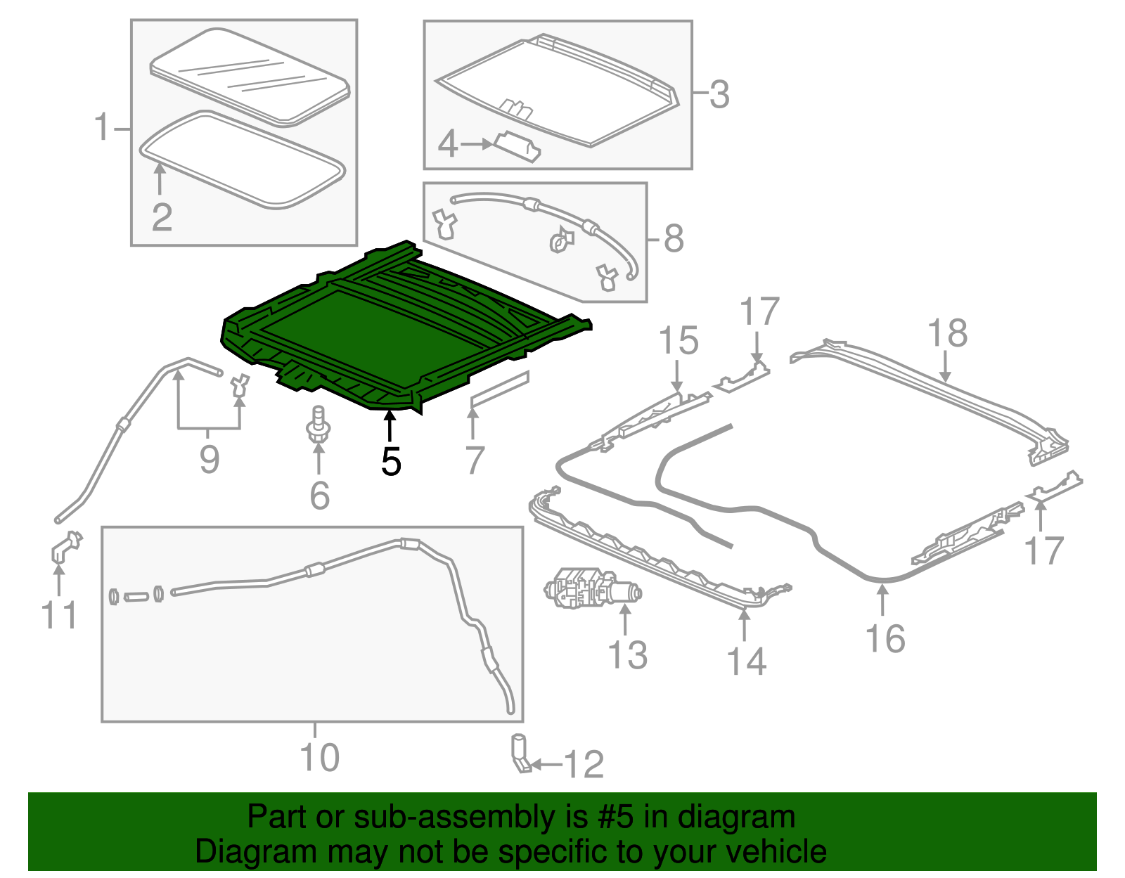2019-2022 Honda Pilot Frame 70100-TG7-A41 | Honda Factory Parts