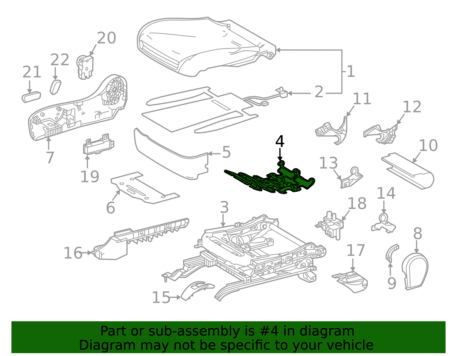 71051-24030 - Seat Cushion Spring Toyota Parts Space