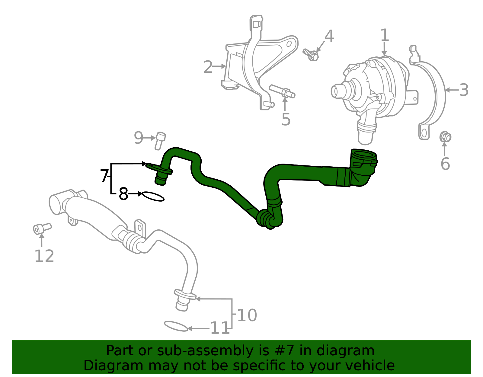 16028-WAA01 - High-Quality Engine Coolant Pipe for 2020-2025 Toyota GR ...