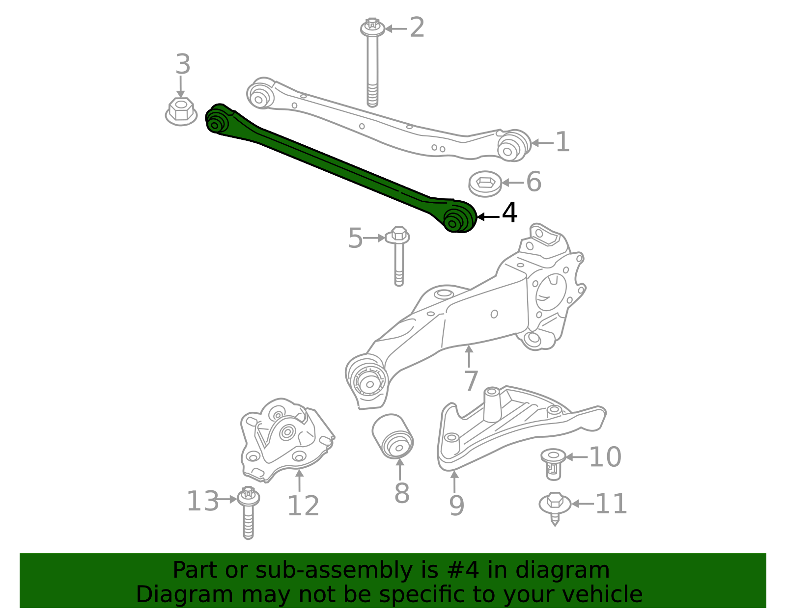 2019-2024 BMW Lower Control Arm 33-30-6-895-638 | BMW OEM Parts