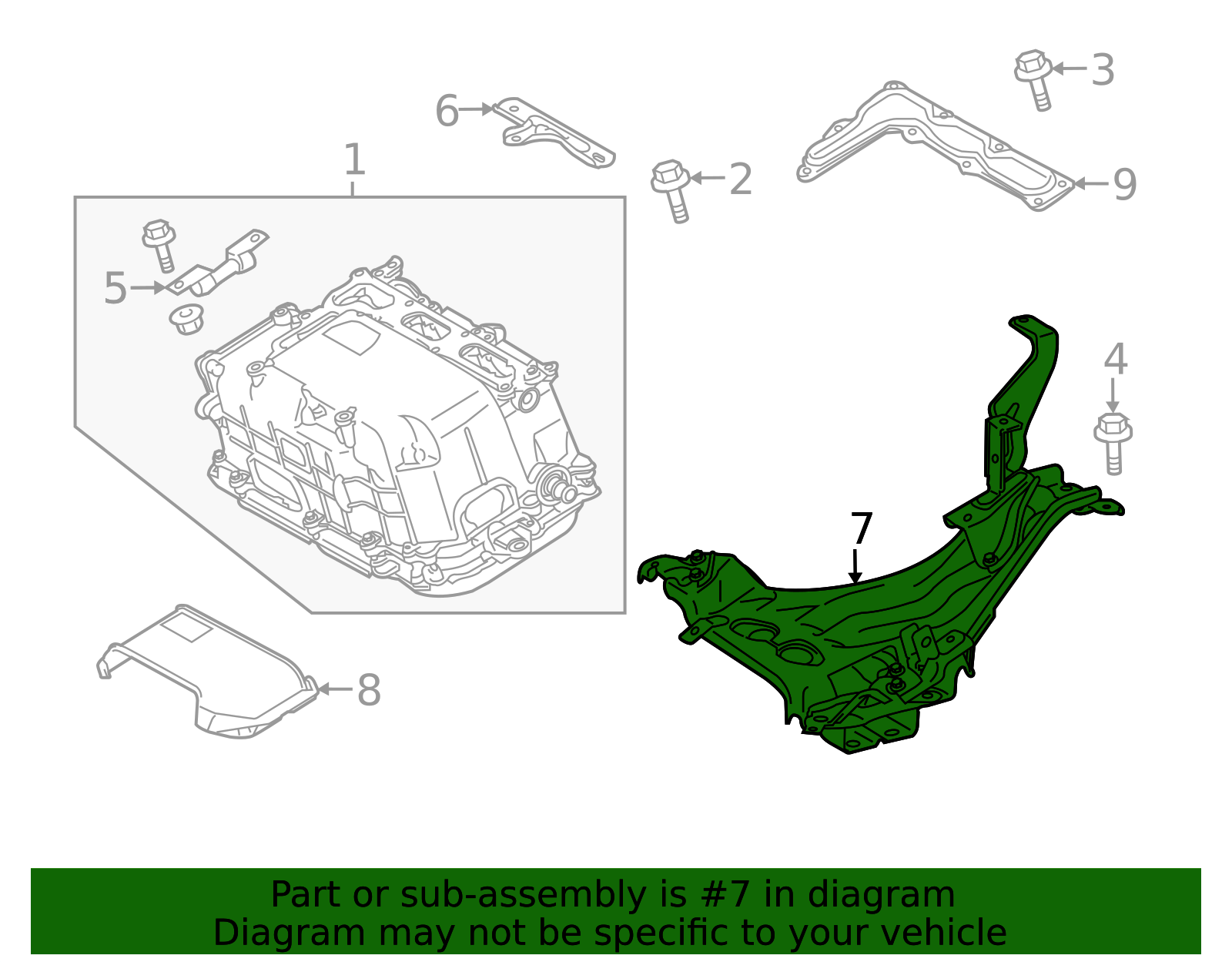 Genuine Official Toyota Lower Bracket part# G9110-47030 for 2010-2017 ...