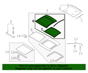 2012-2019 Volkswagen Beetle Roof Frame 5C5-877-059 | OEM Parts Online