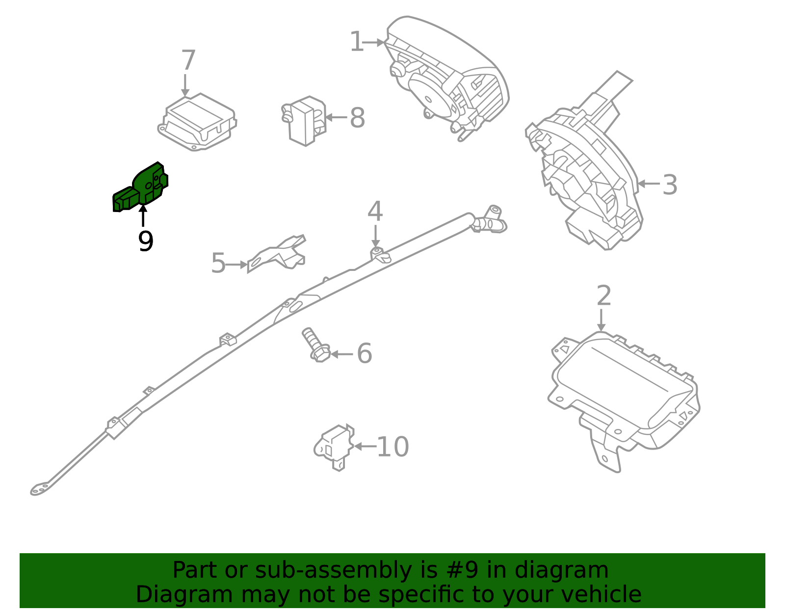 2012-2017 Hyundai Side Impact Sens 95920-1R000 | MotorMotor