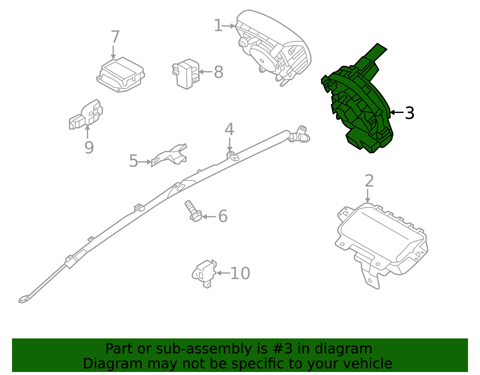 Clock Spring 93490-1R451 | OEM Parts Online