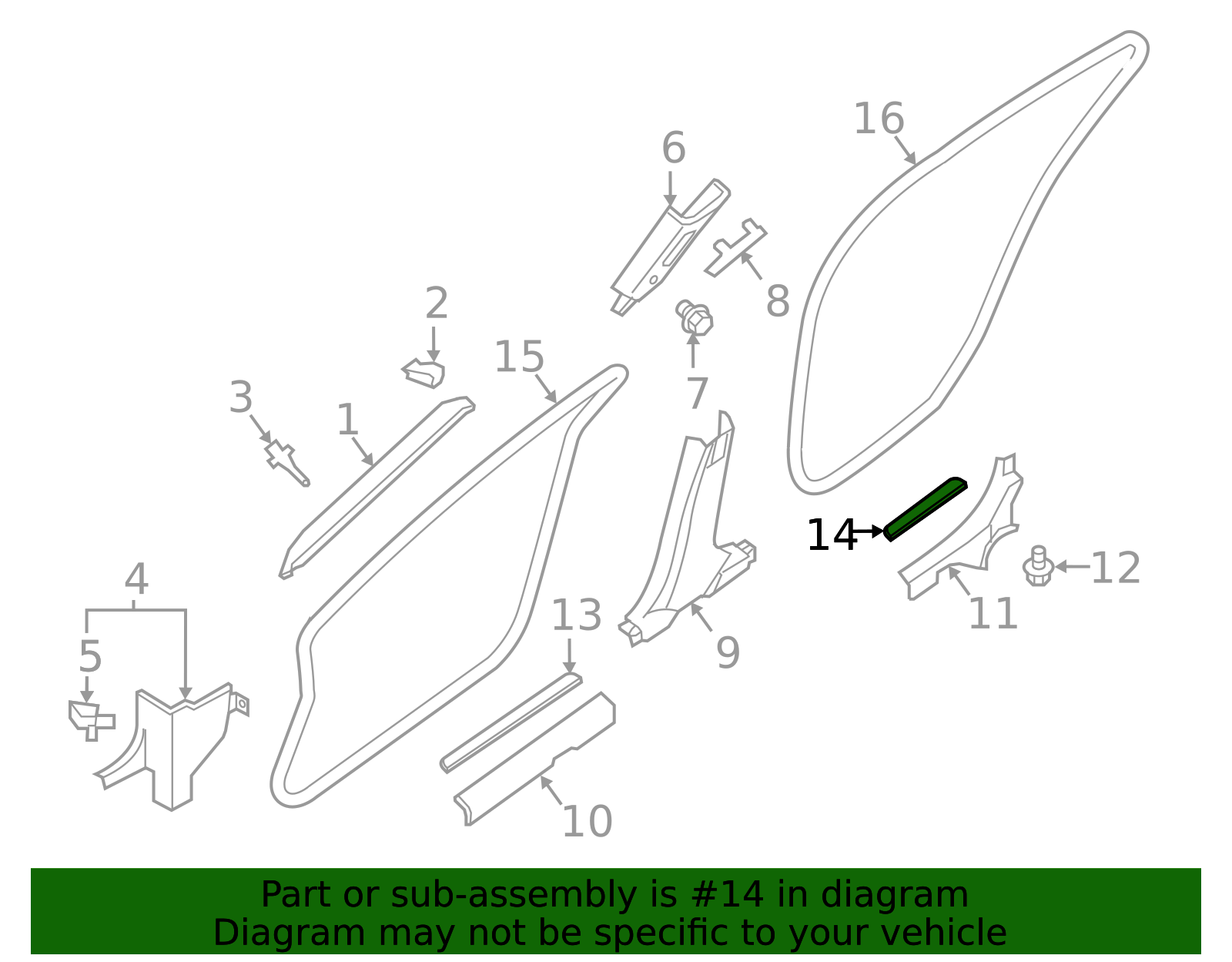 769B2-4RA0A - Door Sill Plate Official Nissan Parts Store