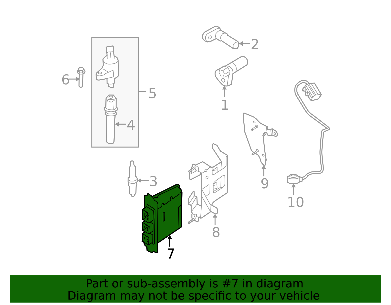 2013-2015 Ford Engine Control Module (ECM) DC2Z-12A650-VC | Ford OEM ...