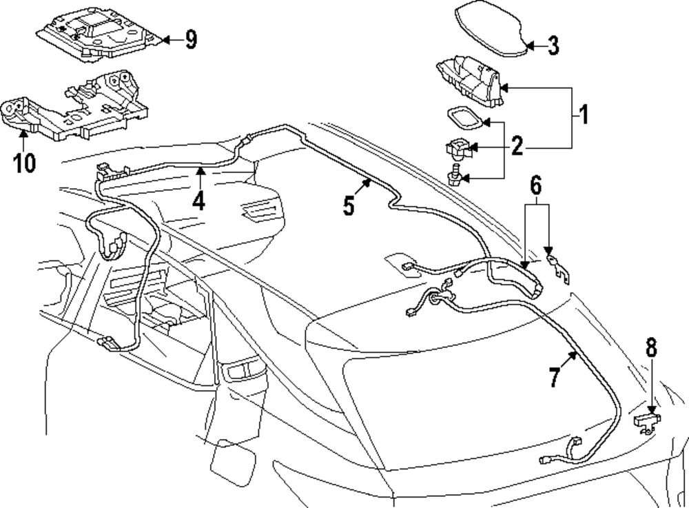 86101-0ET60 - 2023-2024 Lexus - Antenna Cable | My L Parts
