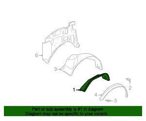 1996-2002 GM Splash Shield 15763691 | Shop Matick Buick GMC