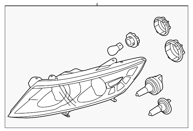 92101-4C500 - Composite Assembly 2014-2015 Kia Optima | Kia.Parts Store