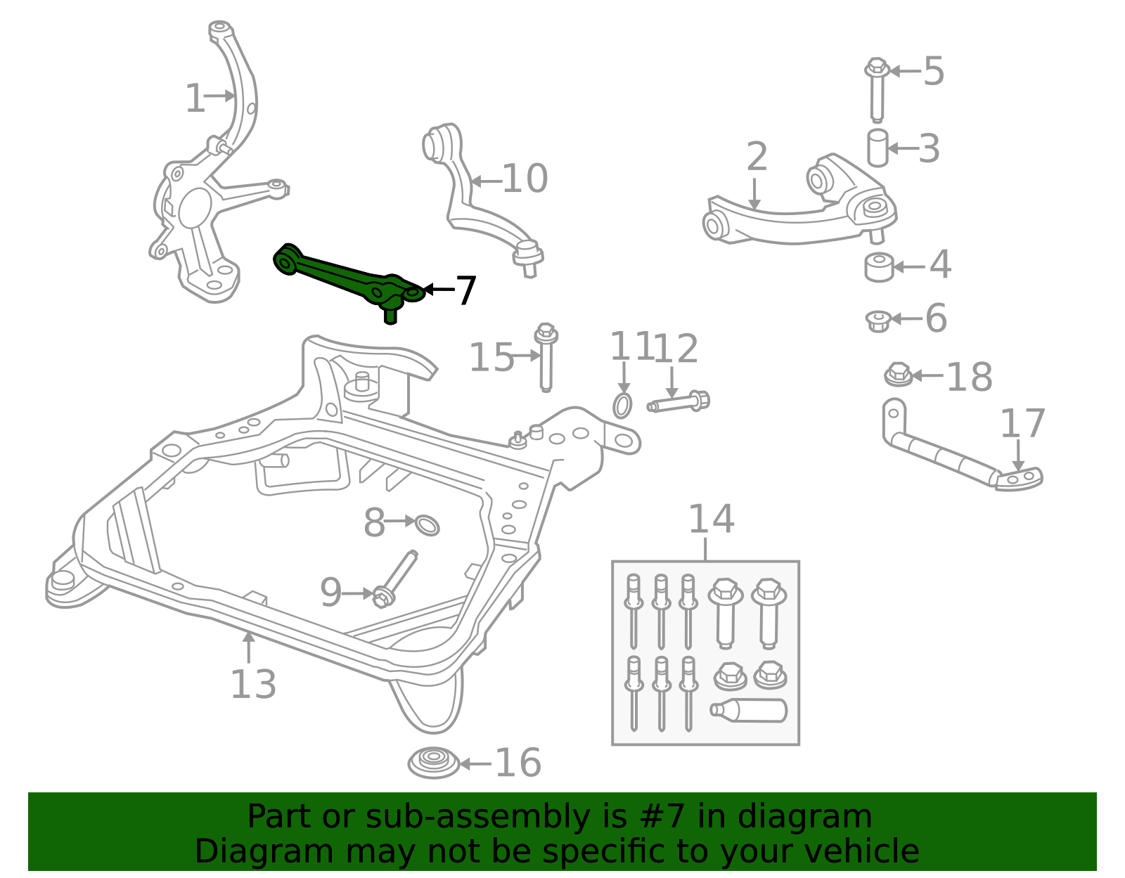 2006-2012 Ford Ft Lower Control Arm AE5Z-3078-A | OEM Parts Online