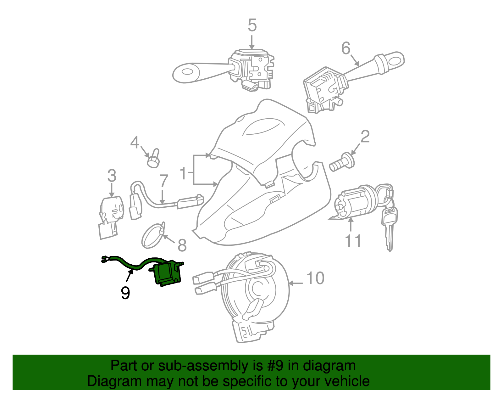 2005-2015 Scion Interlock Solnd 85432-58010 | Toyota Parts Center