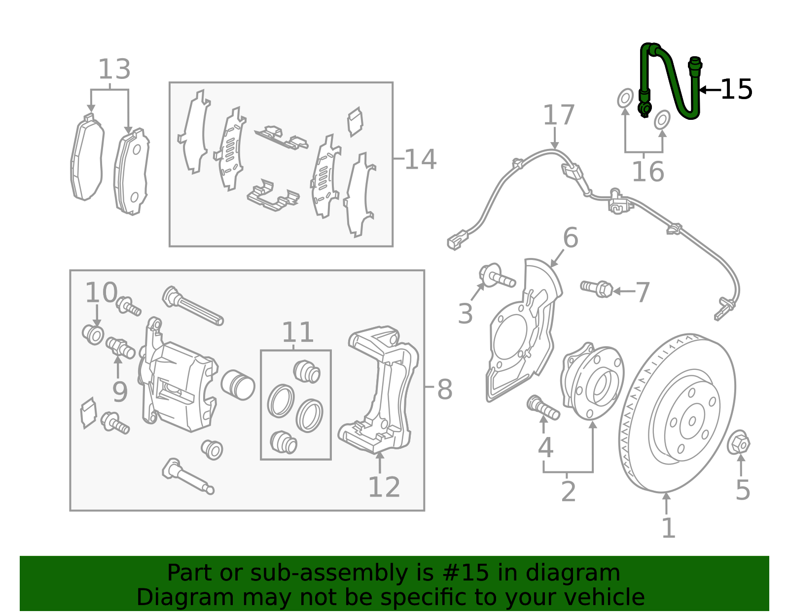 2019-2025 Mazda 3 Brake Hydraulic Hose BDTS-43-980C | OEM Parts Online