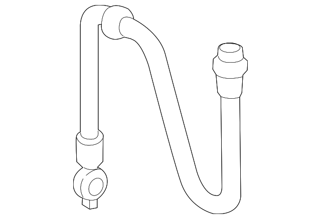 2019-2025 Mazda 3 Brake Hose BCKA-43-990B | RealMazdaParts.com