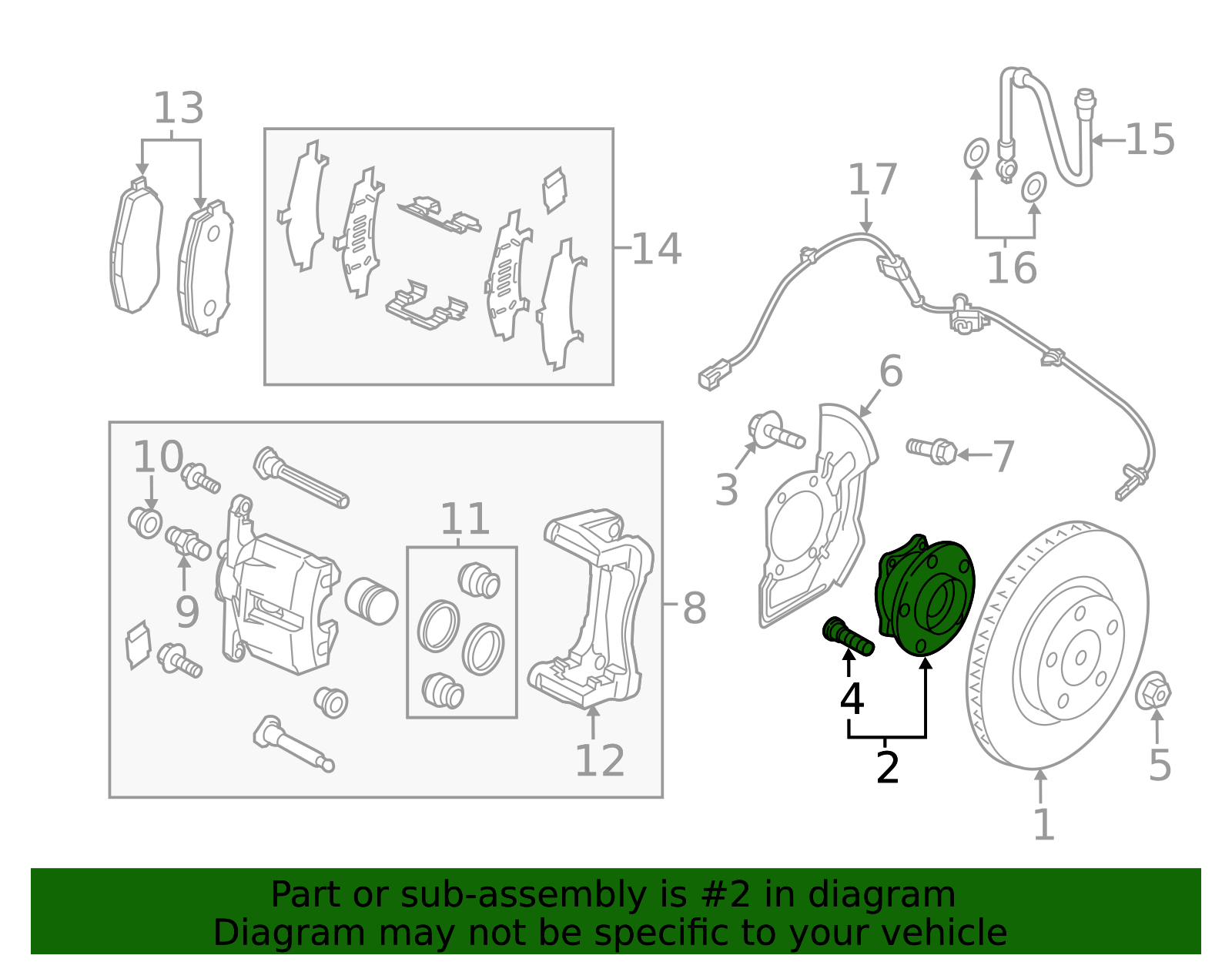2019-2025 Mazda 3 Hub Assembly BDTS-33-04XA | OEM Parts Online