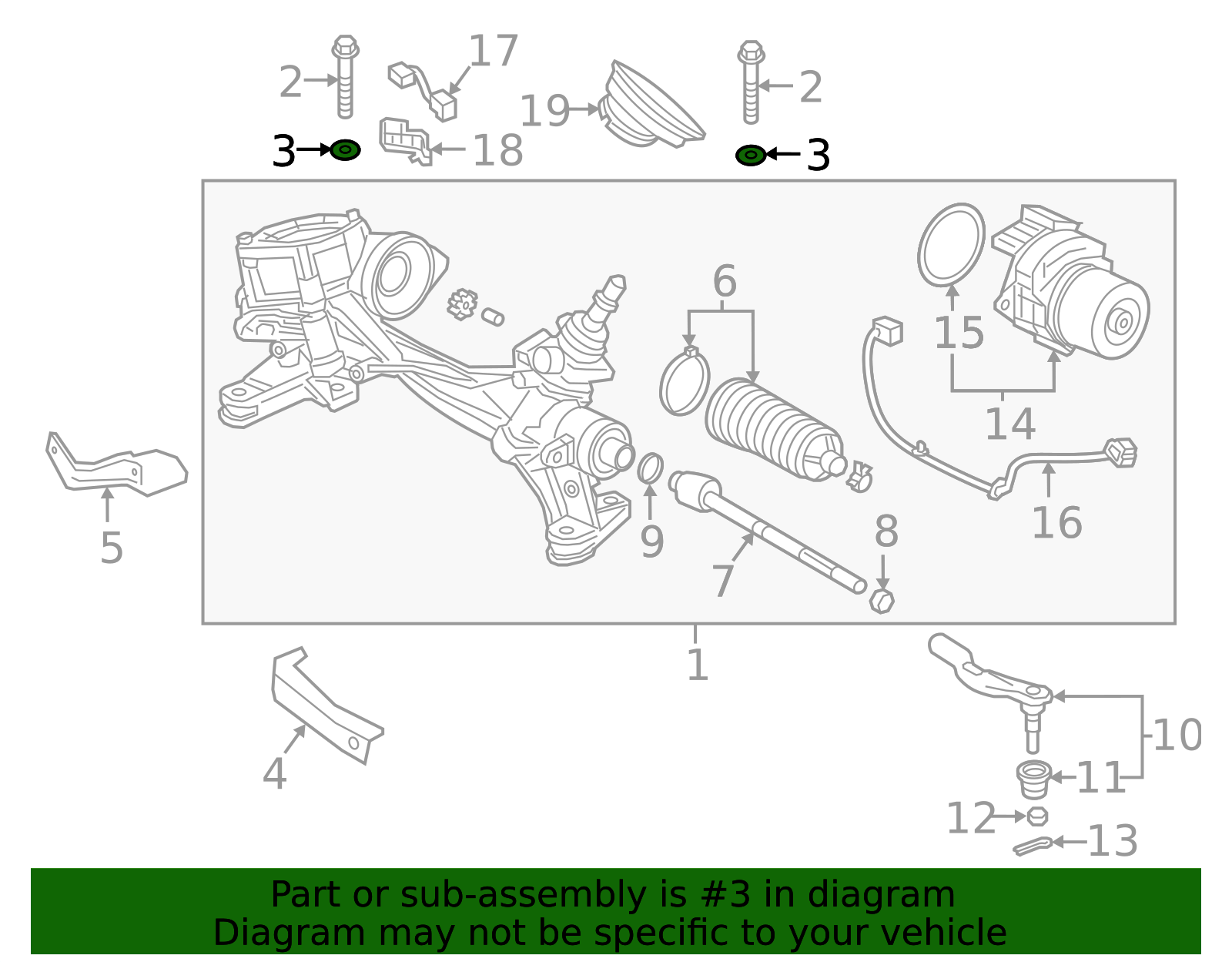 90505-TLA-A01 - Gear Assembly Washer 2017-2022 Honda CR-V | Honda Parts ...