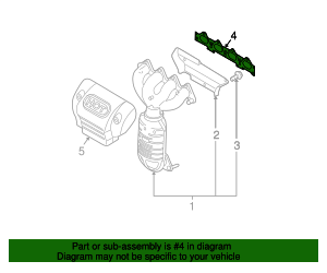 2004-2011 Kia | Manifold Gasket | 28521-23005 | Kia Auto Parts