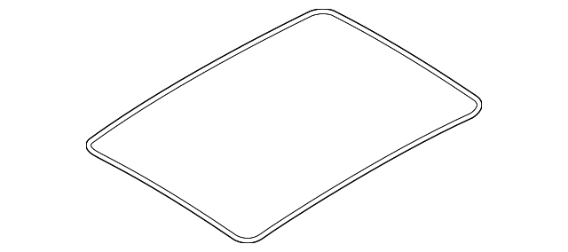 2018-2025 BMW Slide Rail Gasket 54-10-7-485-602 | BMW OEM Parts