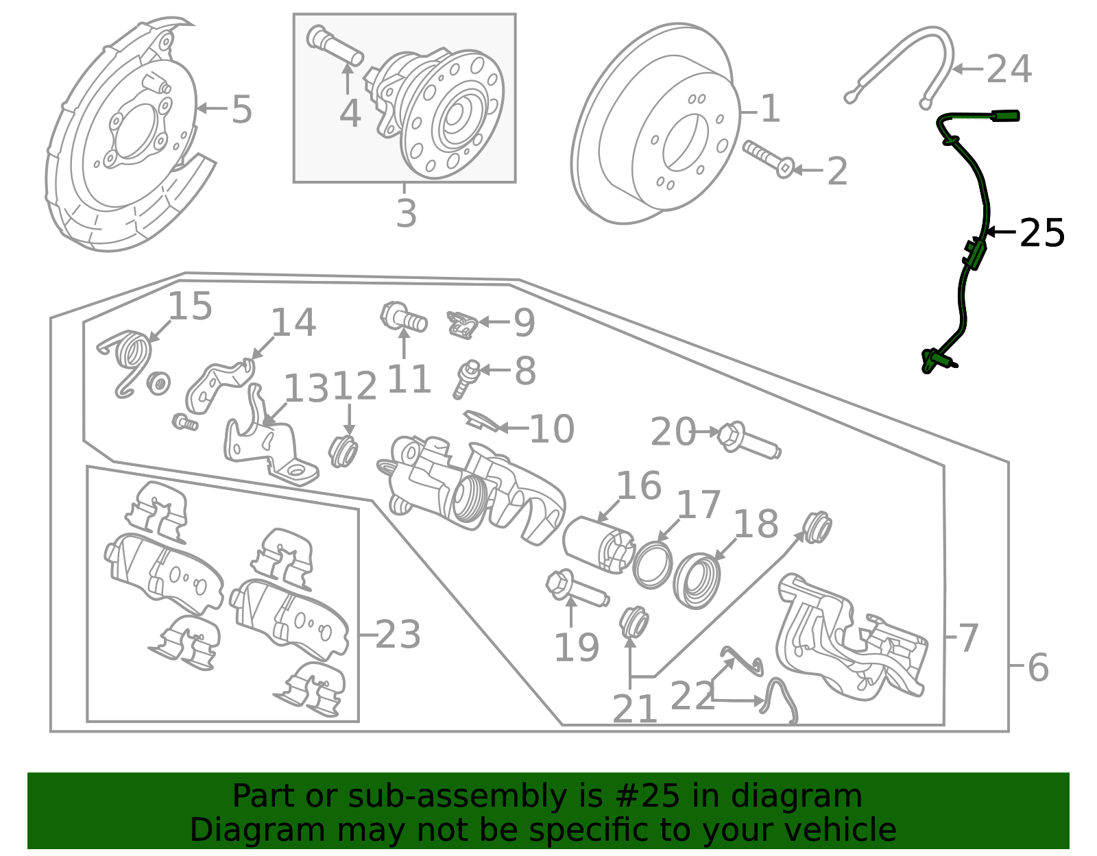 91920-H9300 - Rear Speed Sensor 2018-2023 Kia Rio | Kia.Parts Store