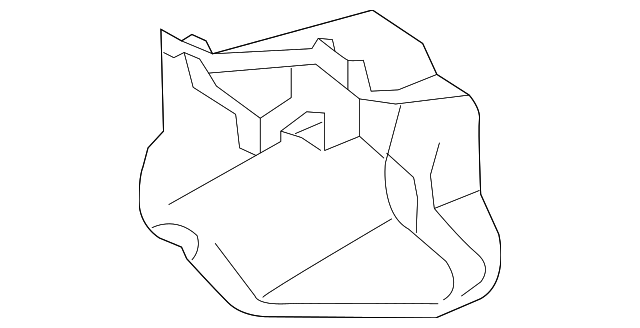 2016-2019 Mitsubishi Outlander Sport Air Duct 6400H443 | Mitsubishi OEM ...