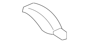 2016-2019 Mitsubishi Outlander Sport Bumper Cover Extension 6400H454 ...