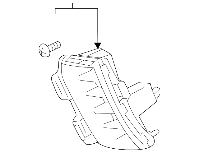 2018-2019 Mitsubishi Outlander Sport Blank Cover 6400K980 | Mitsubishi ...