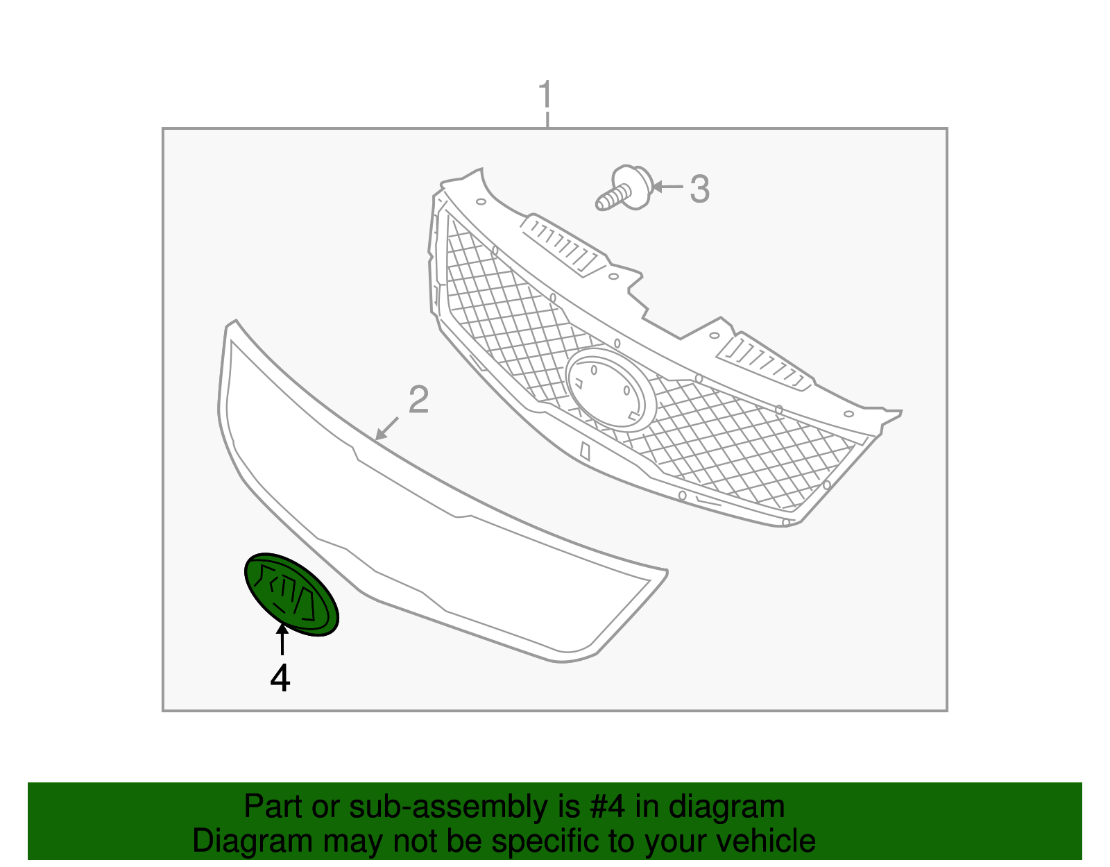 86353-1D000 - Kia Emblem 2007-2013 Kia | Performance Auto Parts