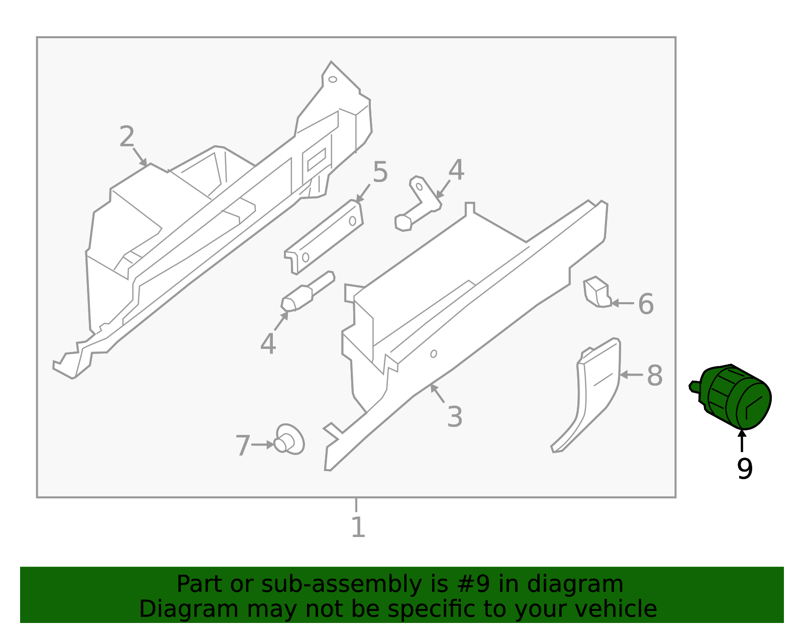 F8632-JA00A - Lock Cylinder 2007-2024 Nissan | Boro Nissan Parts