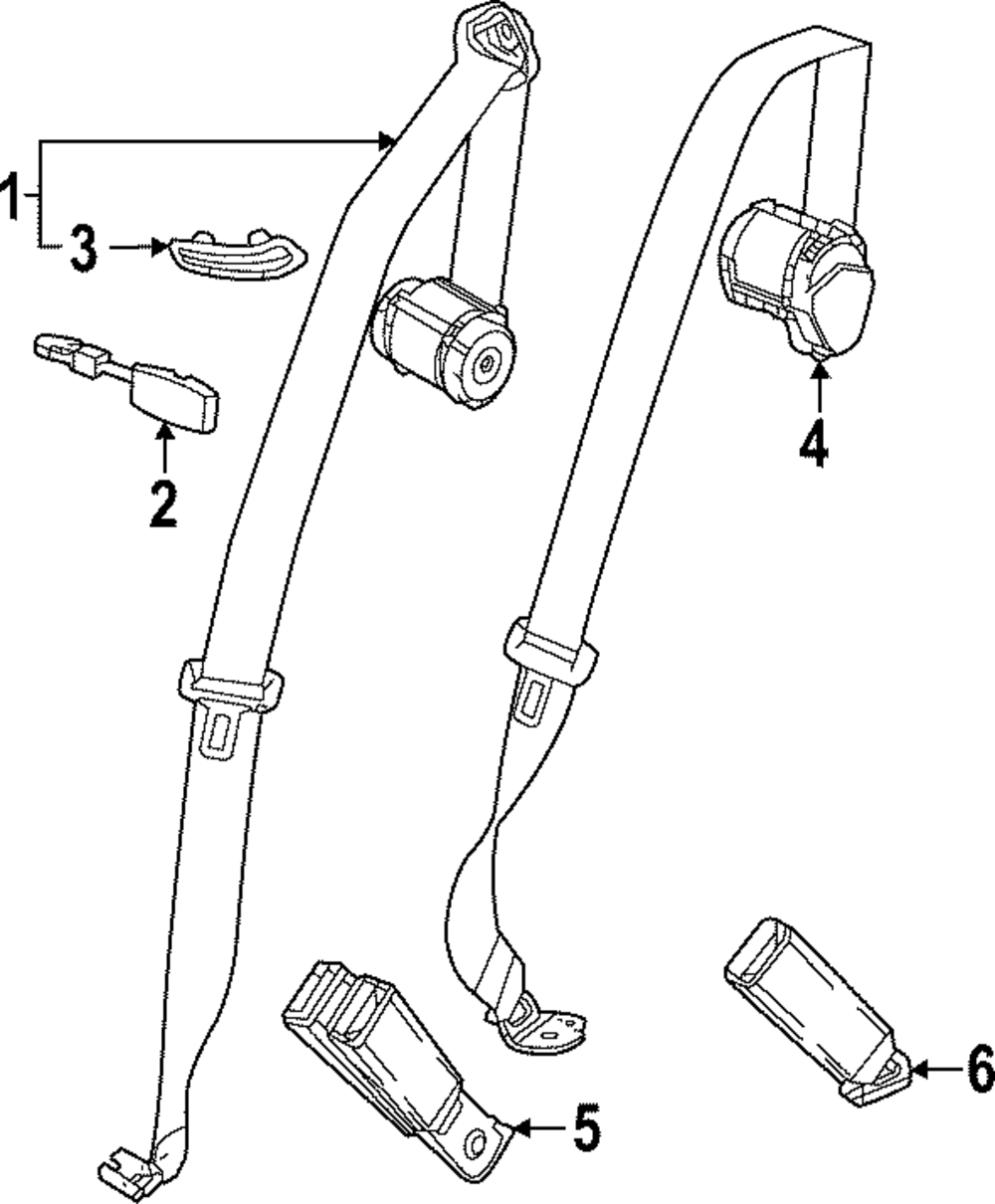 2024-2025 Cadillac LYRIQ Outer Belt Assembly 87836919 | Capital Chevy Parts