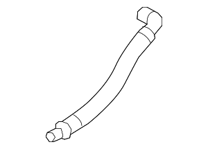 2008-2010 Ford | Lower Hose | 8C3Z-8286-B | Walls' Ford Parts