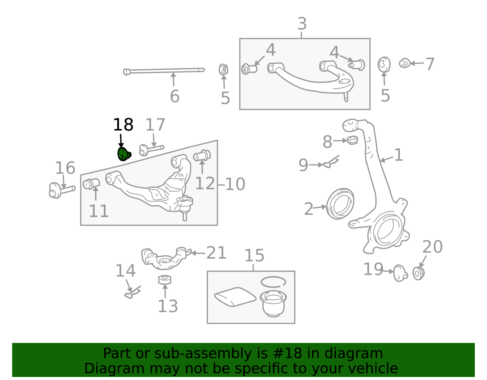 48452-04020 - 2010-2023 Lexus GX460 - Adjust Cam | My L Parts
